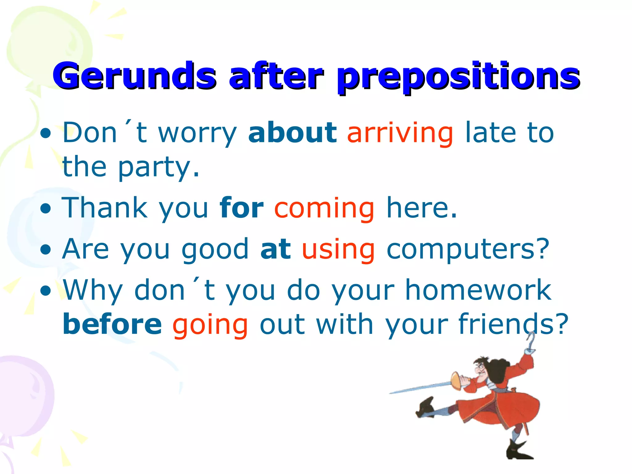 Gerunds & Infinitives | PPT