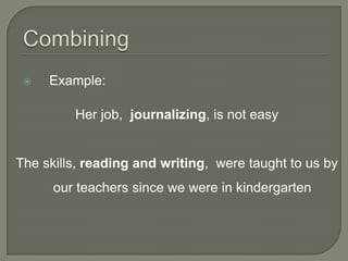 Gerunds and Appositives | PPTX