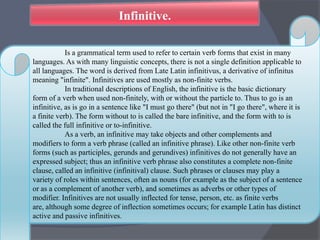 Gerunds and Infinitive | PPT