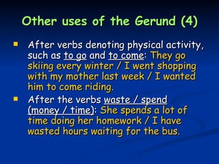 Gerunds And Infinitives | PPT