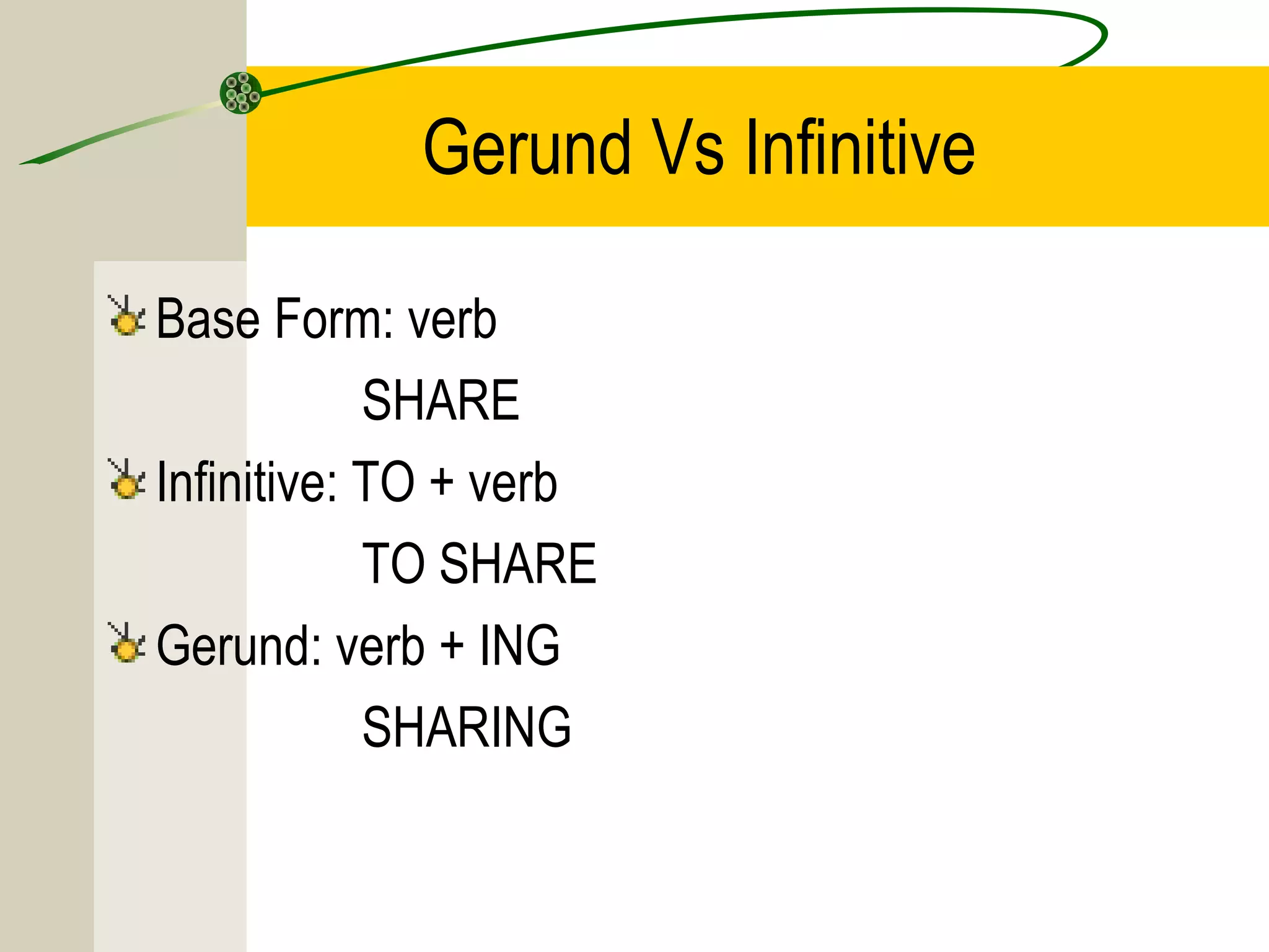 Gerundsandinfinitives | PPT