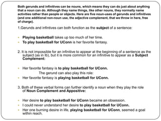 Gerunds and infinitives | PPT