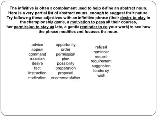 Gerunds and infinitives | PPT