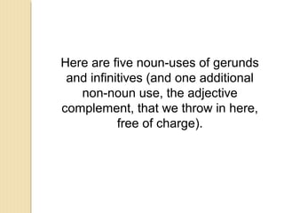 Gerunds and infinitives | PPT | Fitness and Exercise | Healthy Living