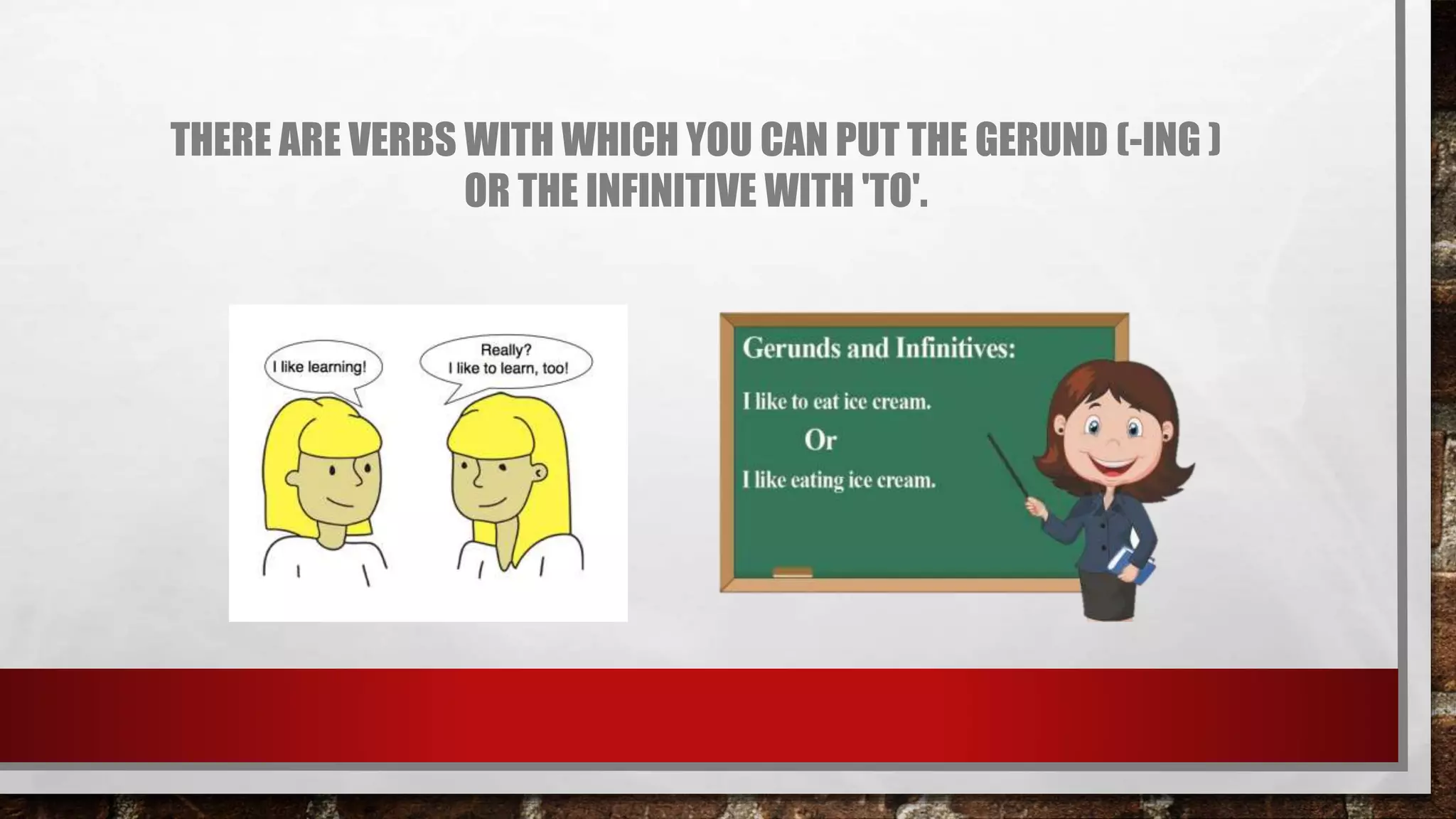 Gerunds and infinitives | PPT
