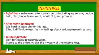 gerunds and infinitives Study abroad 13 de octubre | PPT