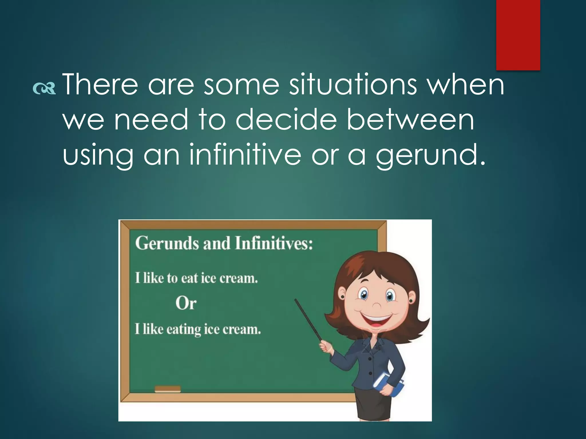Gerunds and infinitives | PDF