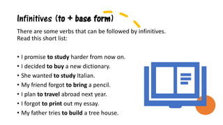 Gerunds and infinitives grammar unit #8 | PPT