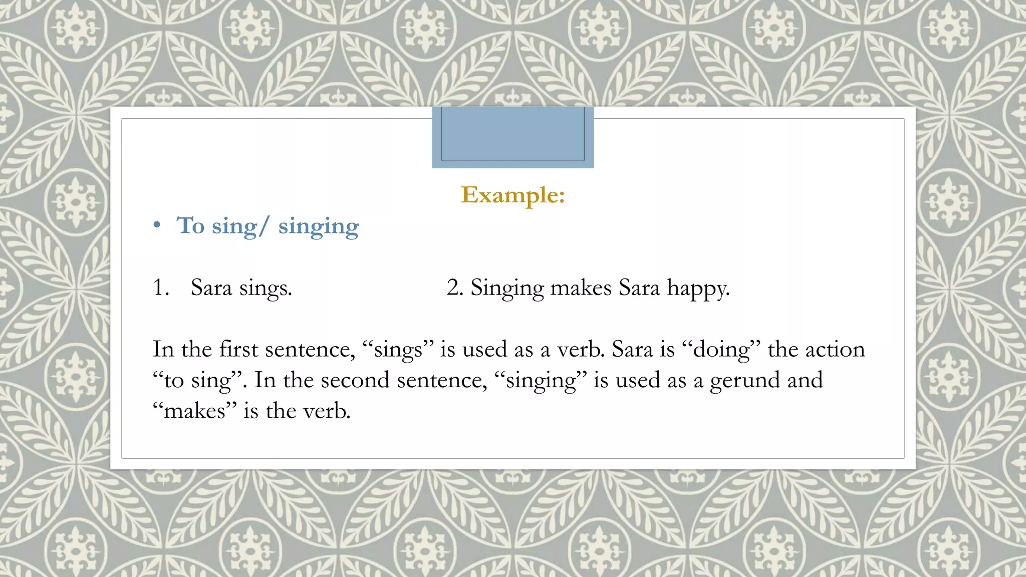 Gerunds as subjects and subject complements , gerunds as object | PPTX