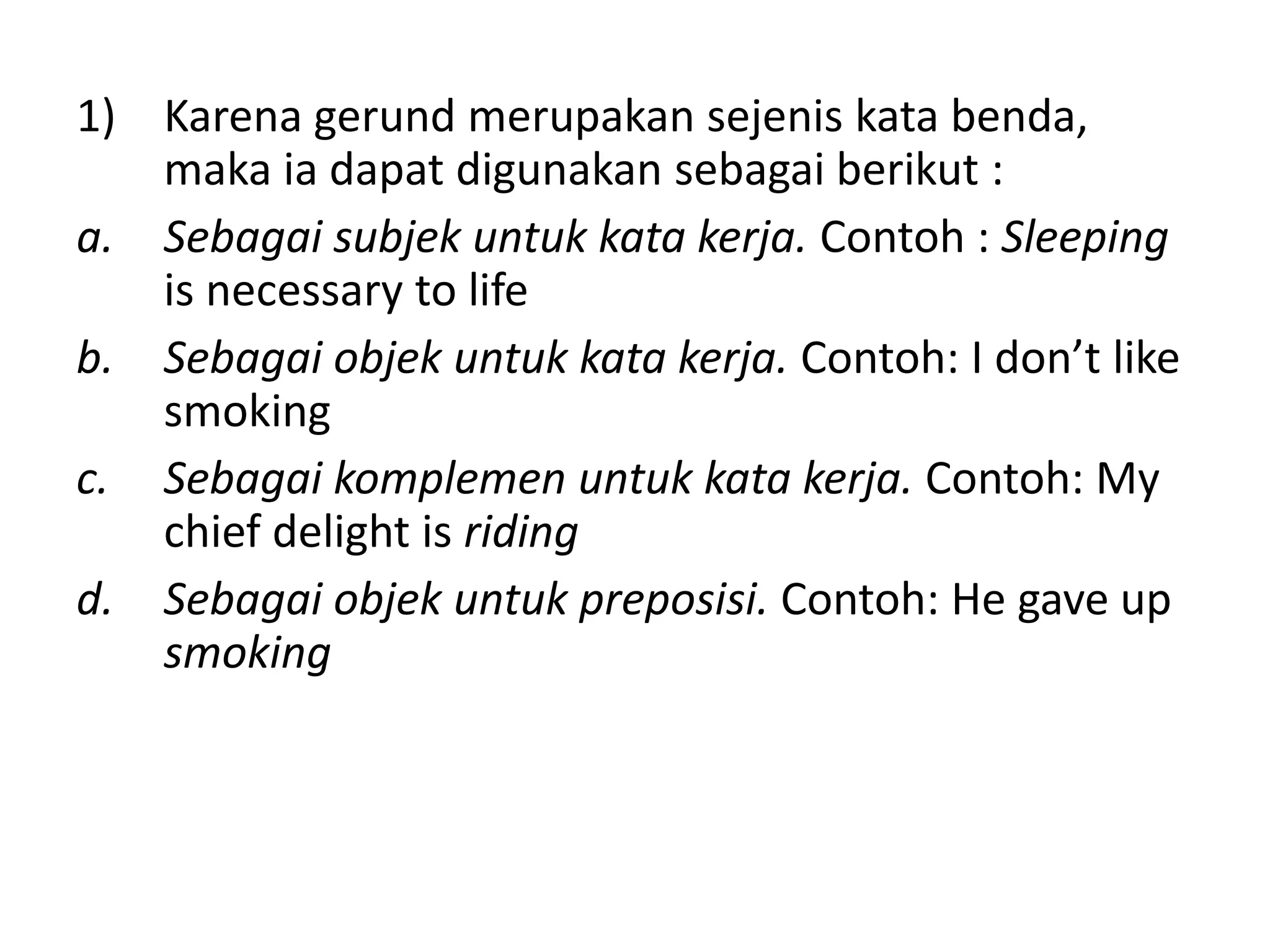 English Gerund | PPT