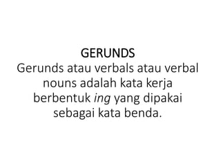 English Gerund | PPT