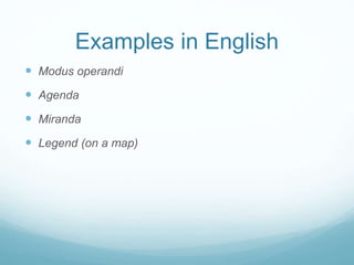 Gerund and gerundives | PPTX | Books and Literature