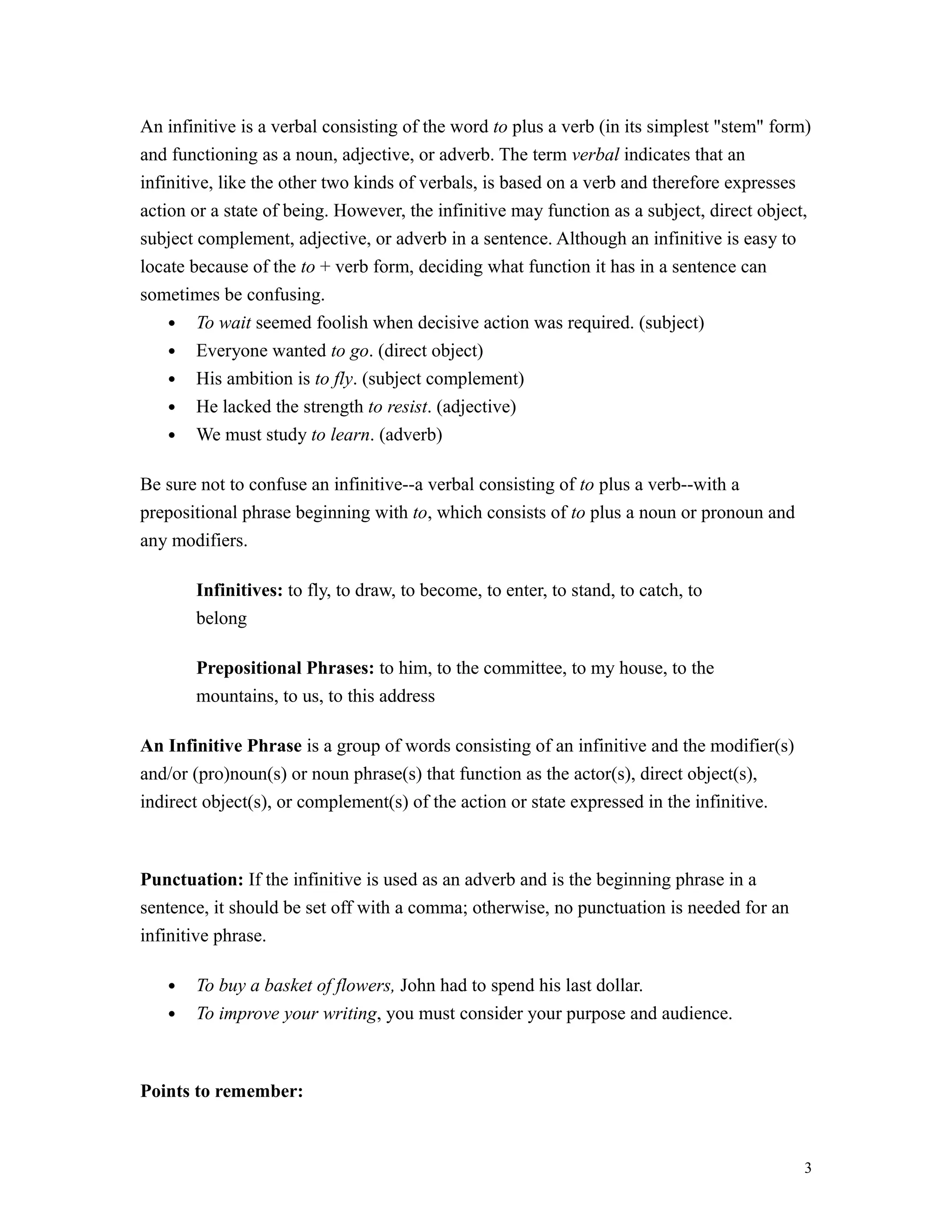 Gerunds infinitives participles | DOC