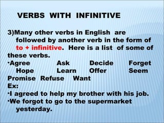 Gerunds or infinitive iiº ppt | PPT