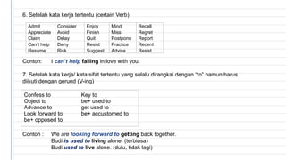 Gerund and To infinitive presentation.pptx | Islam | Religion & Spirituality
