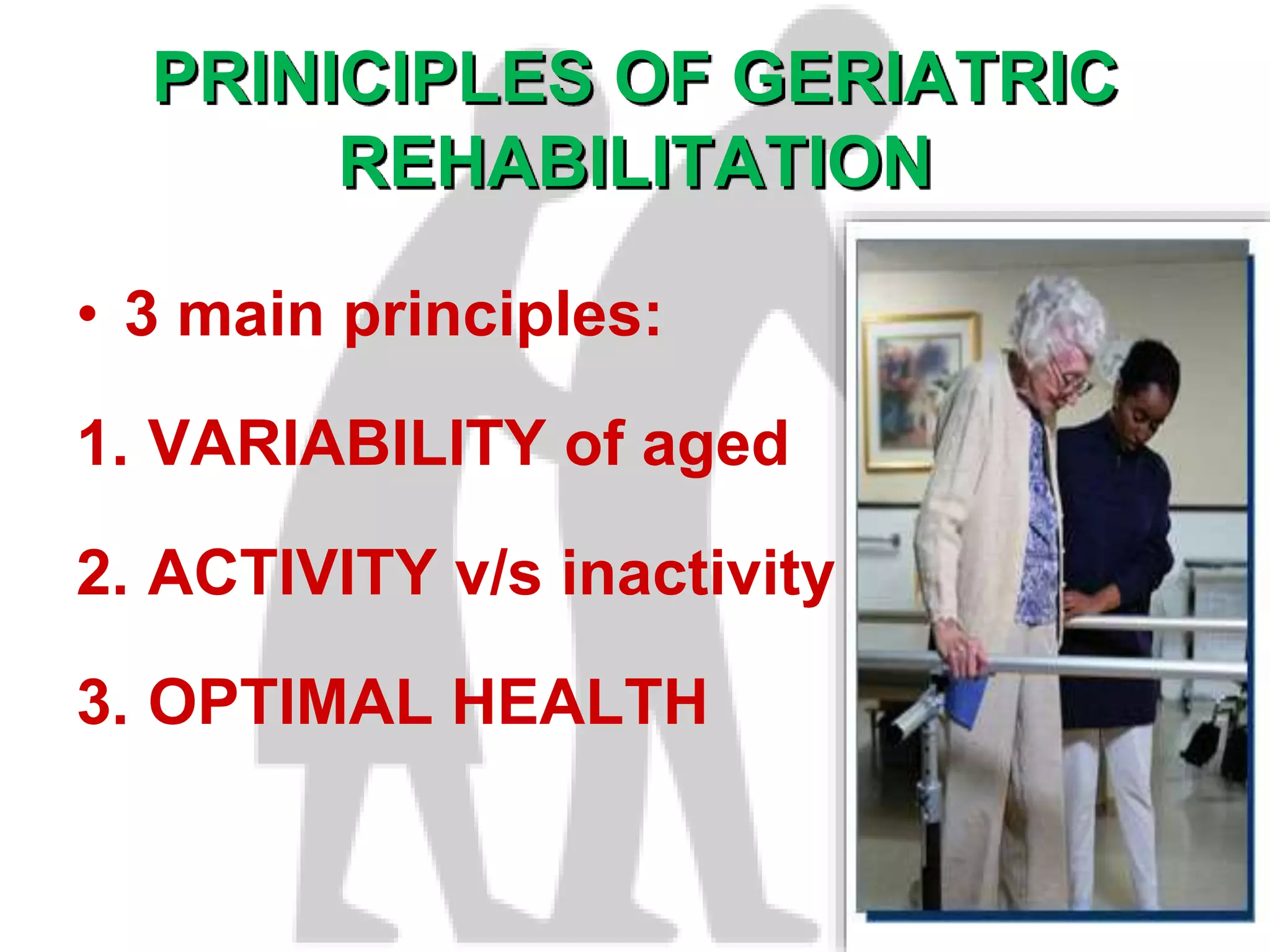 Geriatric Rehabilitation | PPTX