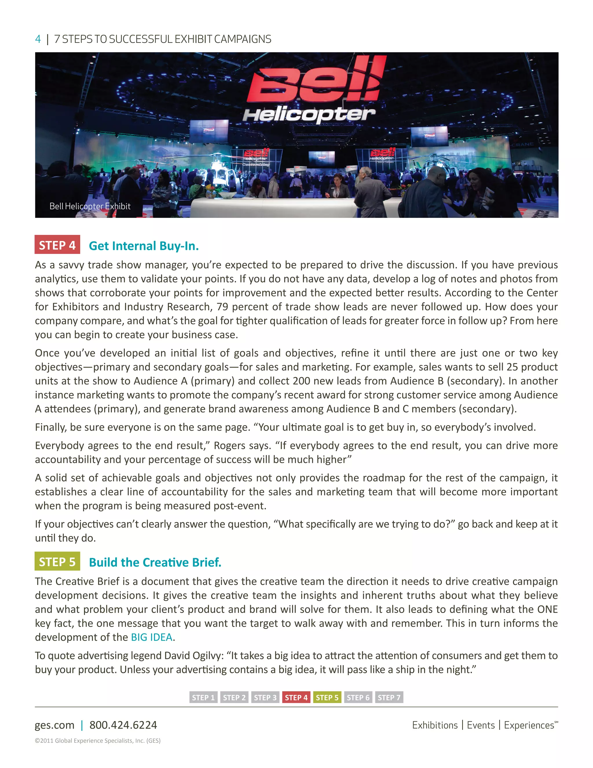 7steps to exhibit success-GES | PDF