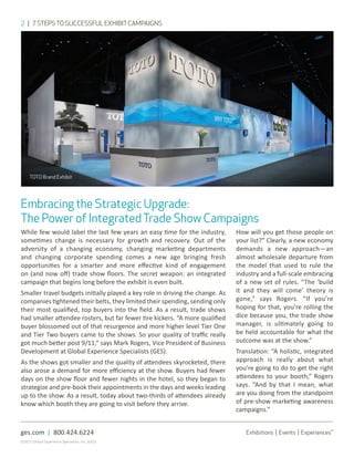 7steps to exhibit success-GES | PDF