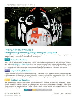 7steps to exhibit success-GES | PDF