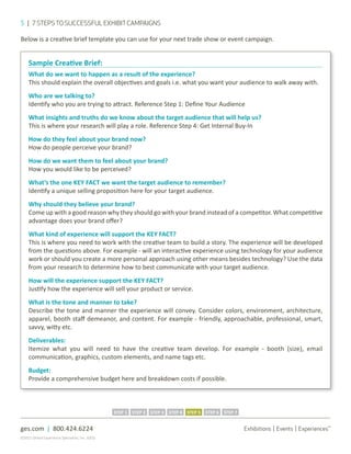 7steps to exhibit success-GES | PDF