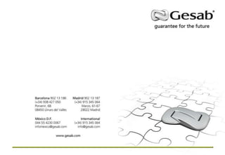 Gesab Presentation | PPT