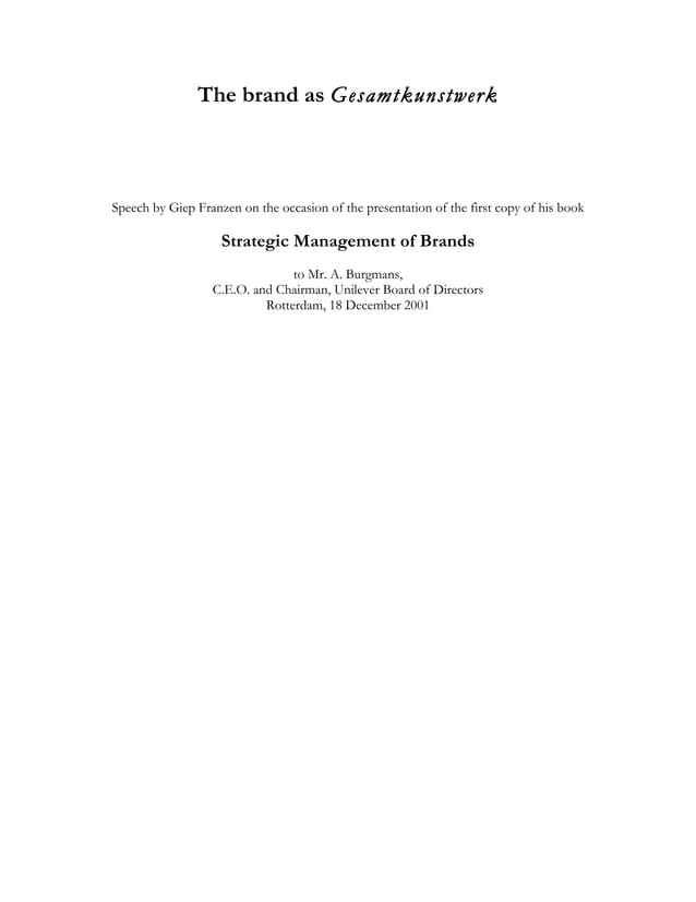 Gesamtkunstwerk | PDF