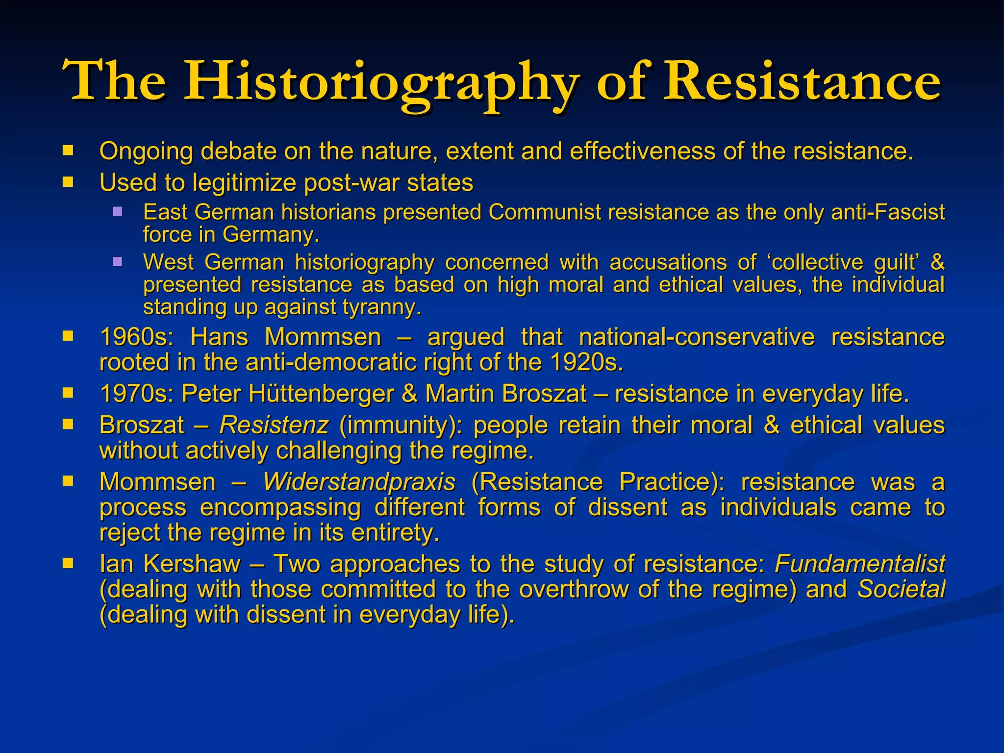 Nazi propaganda and resistance | PPT