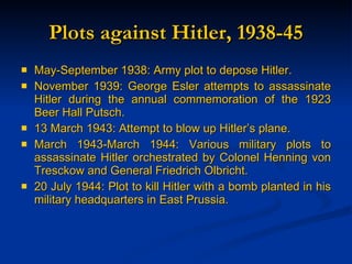 Nazi propaganda and resistance | PPT