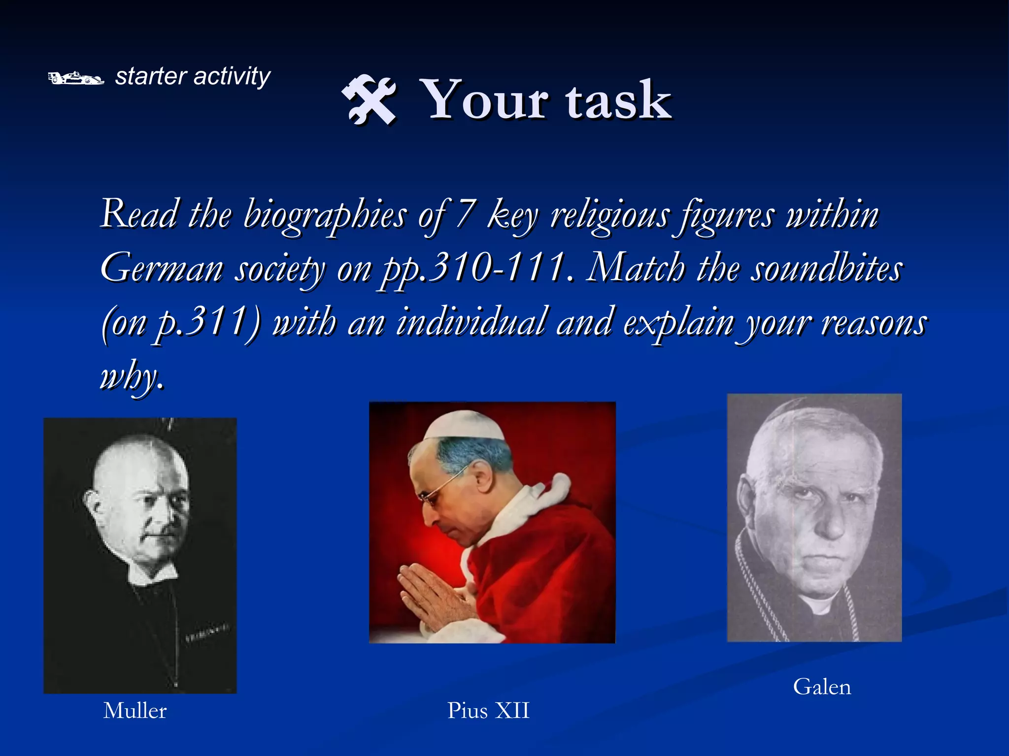 Nazism and the church | PPT