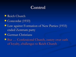 Nazism and the church | PPT