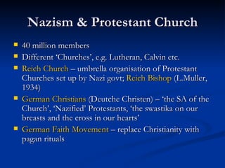 Nazism and the church | PPT