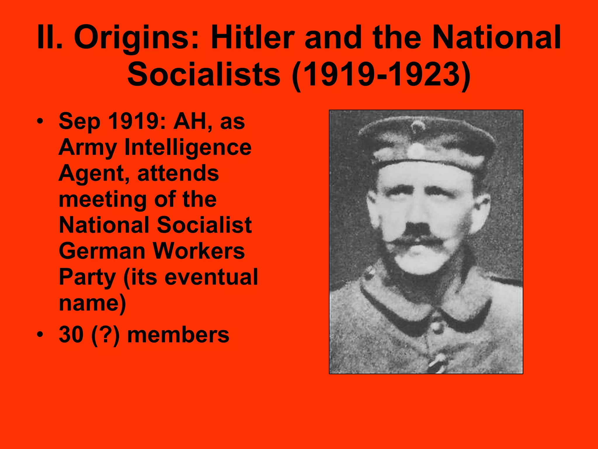 Opkomst van adolf hitler en zijn nazi ideologie | PPT
