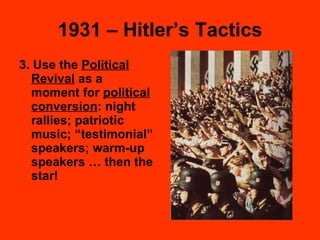 Opkomst van adolf hitler en zijn nazi ideologie | PPT