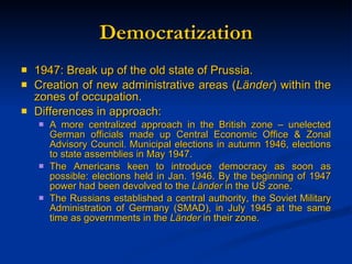 Geschiedenis the cold war division of germany | PPT