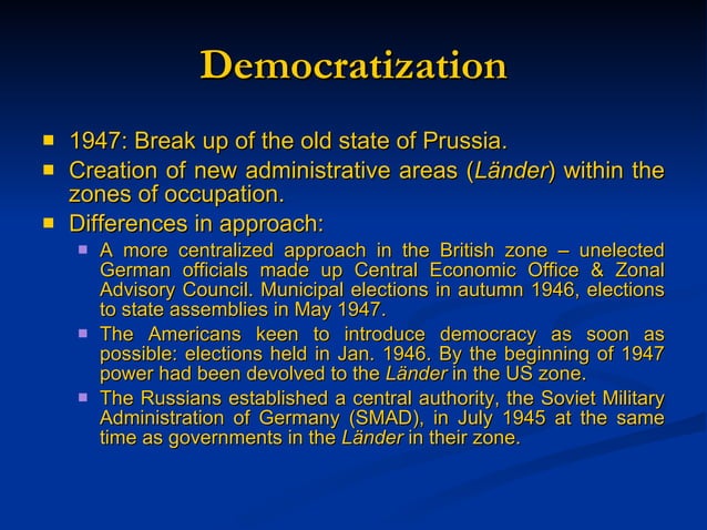 Geschiedenis the cold war division of germany | PPT