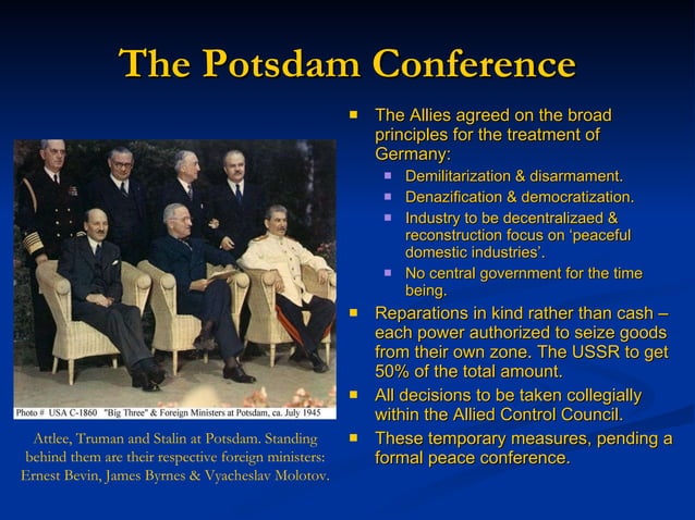 Geschiedenis the cold war division of germany | PPT