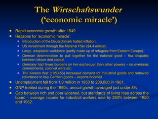 Geschiedenis west germany | PPT