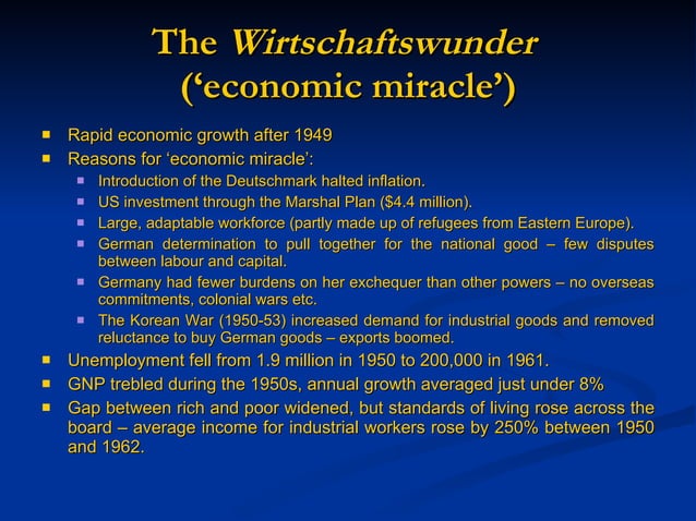 Geschiedenis west germany | PPT