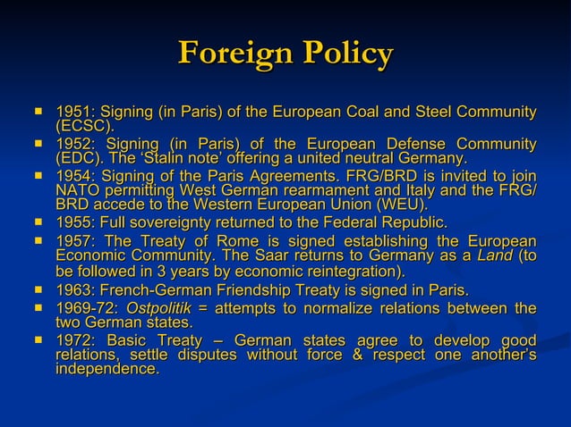 Geschiedenis west germany | PPT