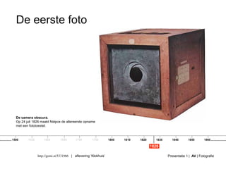 Geschiedenis fotografie 1 | PDF