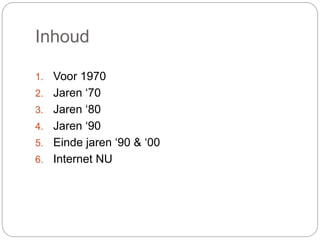 Geschiedenis+van+het+internet | PPTX