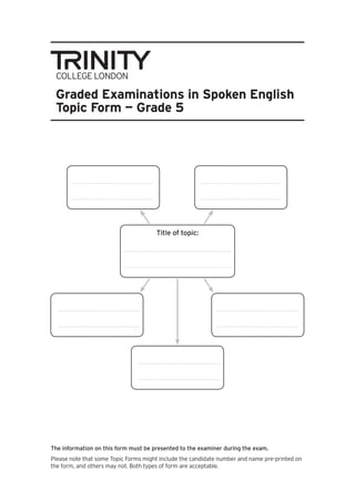 Gese grade 5_topic_form | PDF