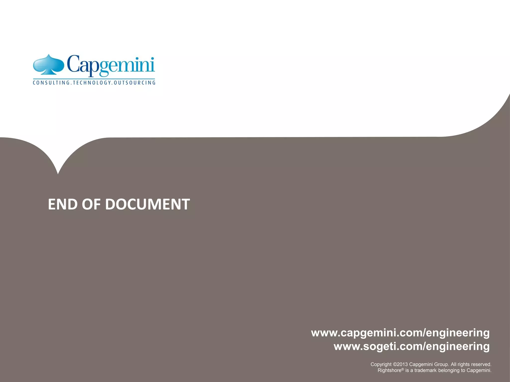 Capgemini Flexplm Case Studies | PPT