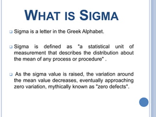 Ge Six Sigma | PPTX