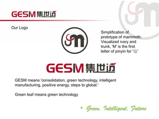 GESM New Energy Intelligent Equipment Joint Stock Compnay | PDF