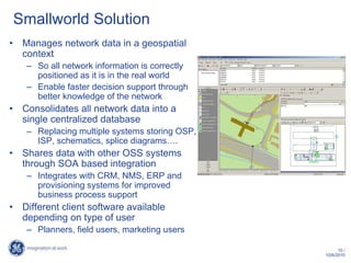 GE Smallworld Overview September2010 | PDF