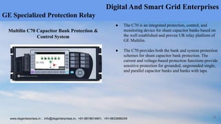 Ge specialized Protection Numerical Relays | PDF