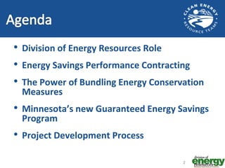 Minnesota's Guaranteed Energy Savings Program | PDF