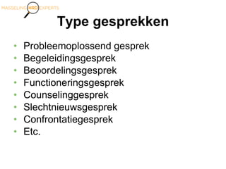 Gesprekstechnieken | PPTX