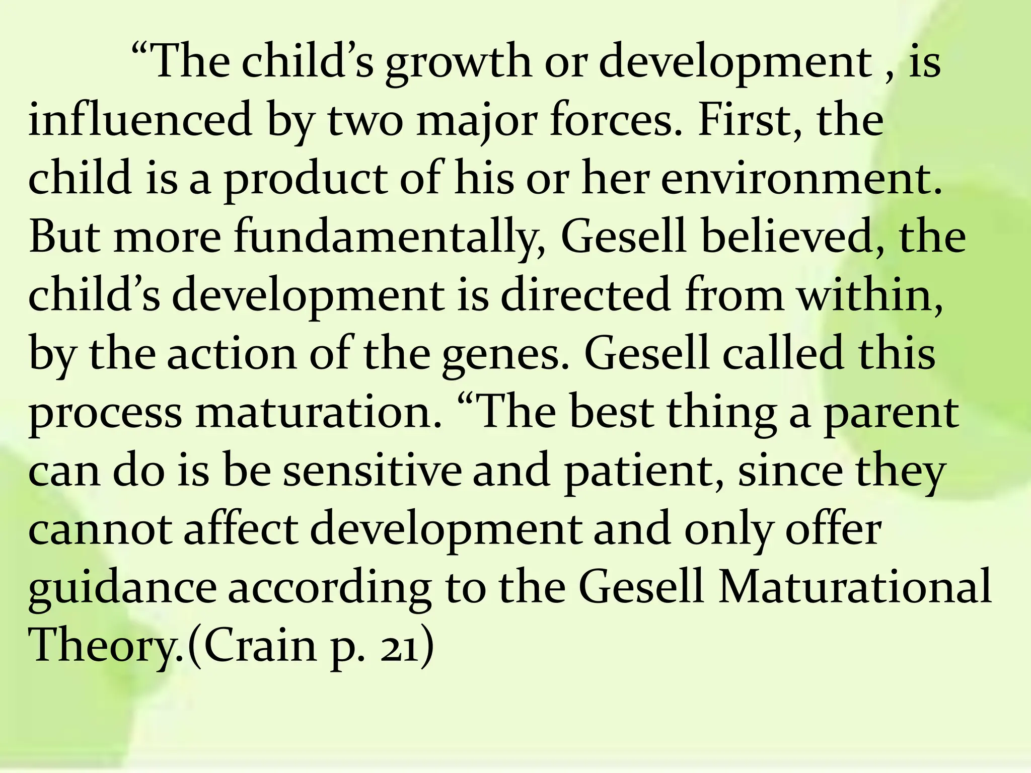 gessel-theory.pptxforcollegestudentsthat | PPTX